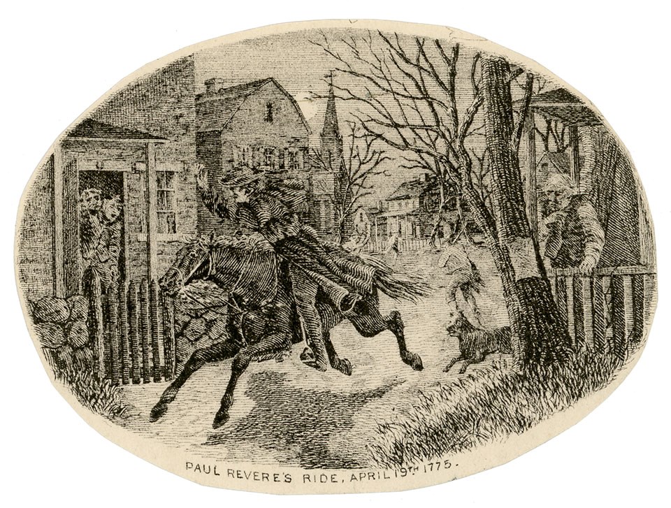 Paul Revere's Ride - Longfellow House Washington's Headquarters ...
