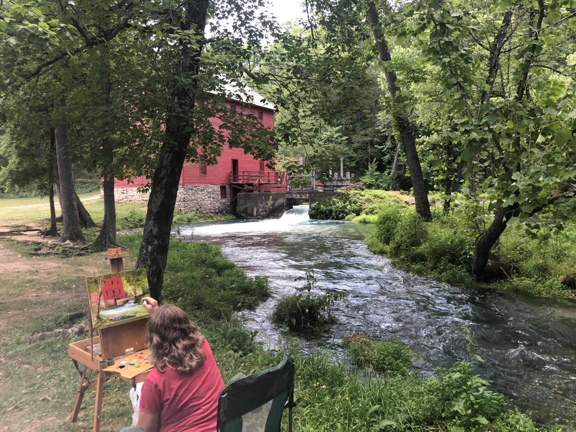 Ozark Riverways hosts “Art in the Park” at Alley Spring - Ozark ...