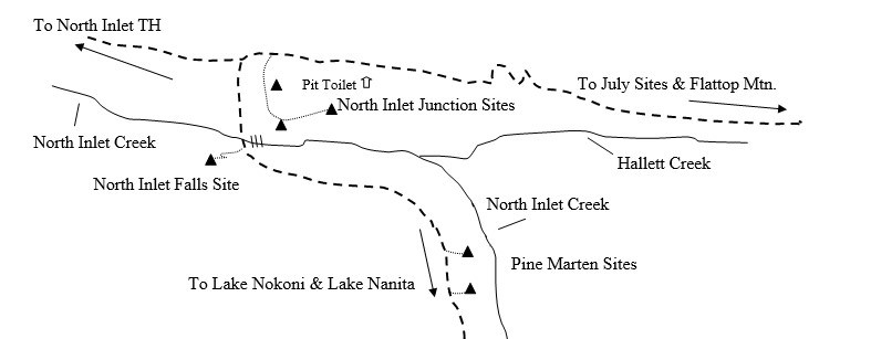 North Inlet Junction - Rocky Mountain National Park (U.S. National Park ...