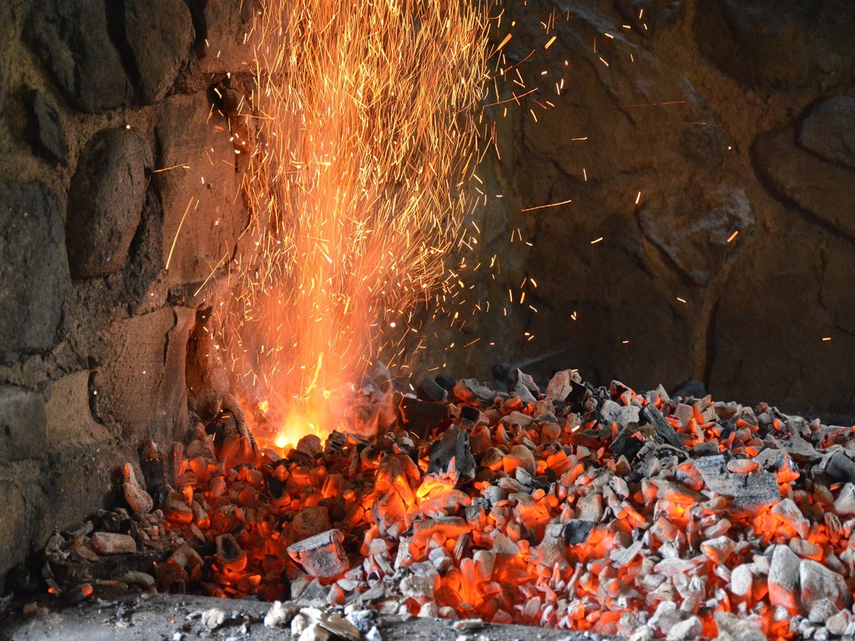 How Iron Was Made - Saugus Iron Works National Historic Site (U.S ...