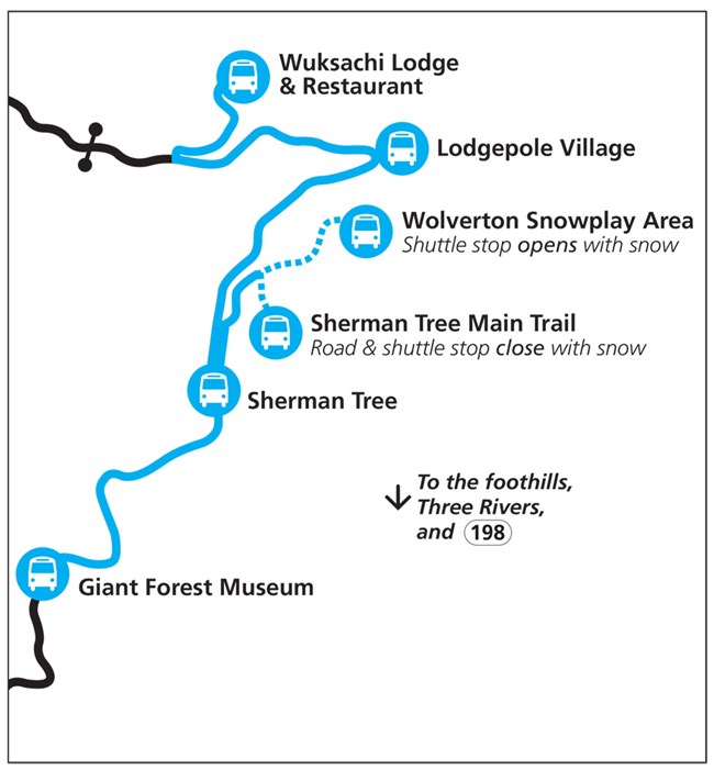 Park Shuttles - Sequoia & Kings Canyon National Parks (U.S. National ...
