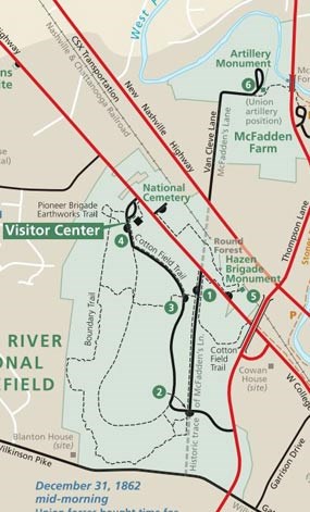 Getting Around - Stones River National Battlefield (U.S. National Park ...