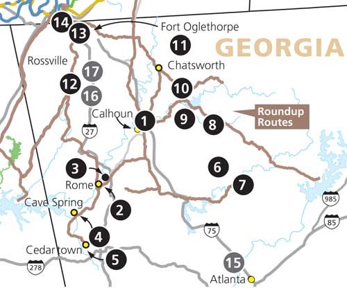 Find Your Park! Itinerary for Georgia - Trail Of Tears National ...