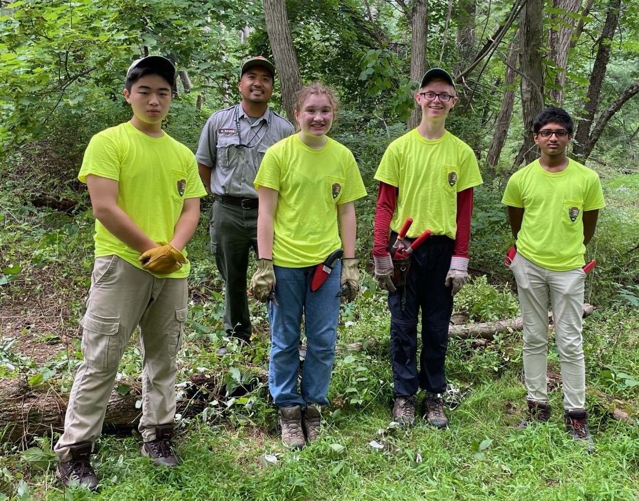 Youth Conservation Corps at Valley Forge (U.S. National Park Service)