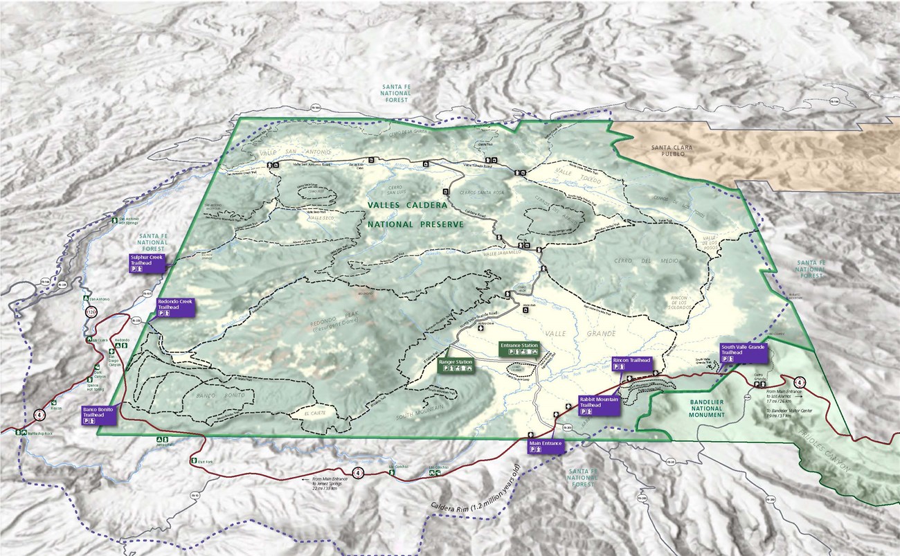 Park Entrances - Valles Caldera National Preserve (U.S. National Park ...