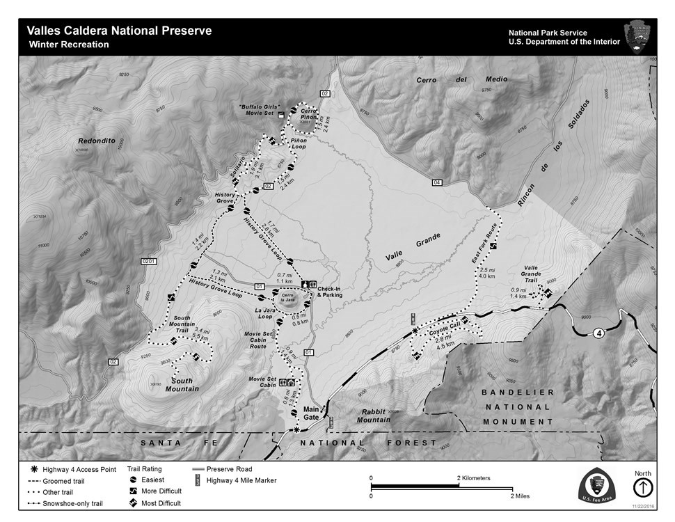 Maps - Valles Caldera National Preserve (U.S. National Park Service)